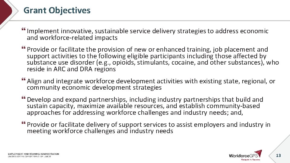 Workforce Opportunity for Rural Communities WORC Initiative Round