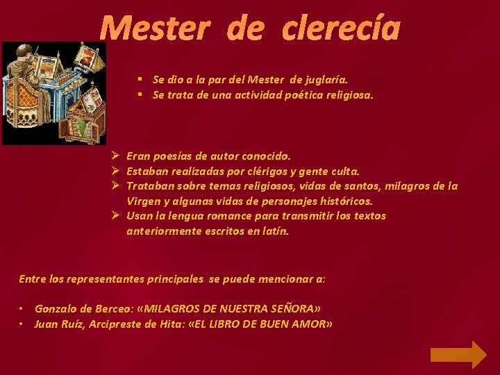 EDAD MEDIA Literatura espaola Situamos la Edad Media