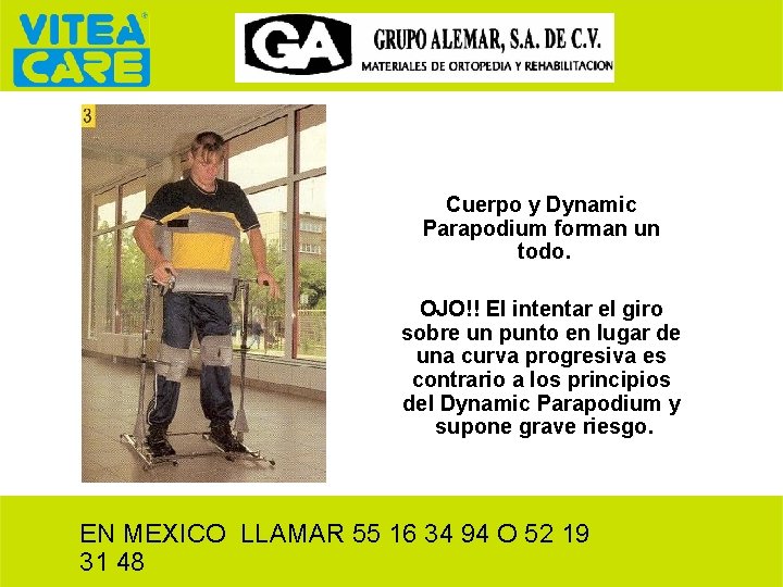 Dynamic Parapodium enjoy movement enjoy life EN MEXICO