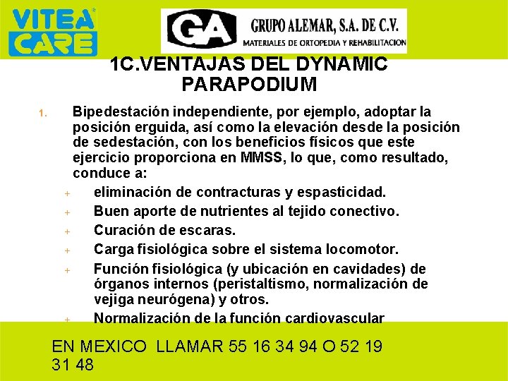 Dynamic Parapodium enjoy movement enjoy life EN MEXICO