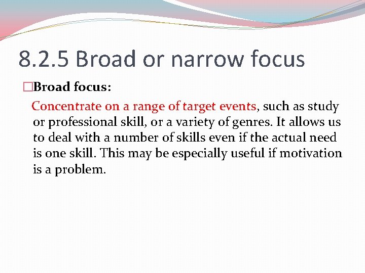 Chapter 8 Course design Professor Patricia Su Presenter