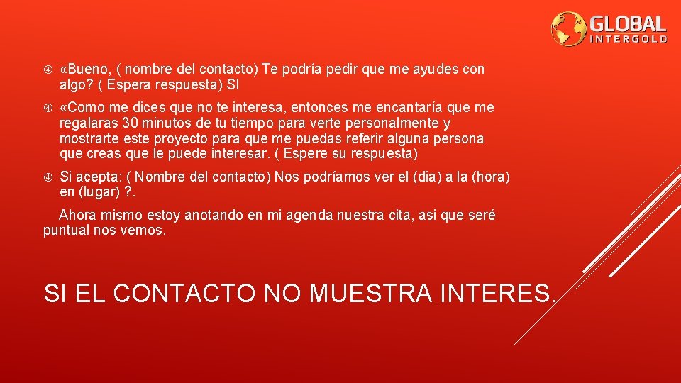 COMO INVITAR PRINCIPIOS PARA UNA INVITACION EFECTIVA Uno