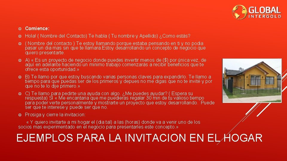 COMO INVITAR PRINCIPIOS PARA UNA INVITACION EFECTIVA Uno