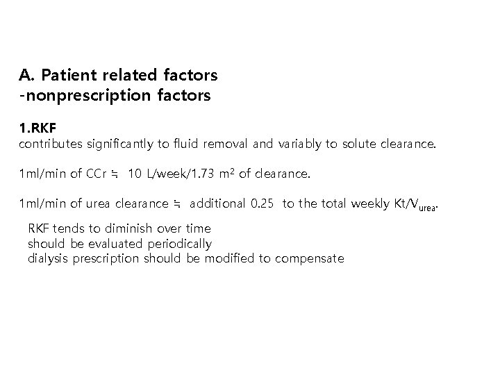 KtV of peritoneal dialysis 2011 16 definition of