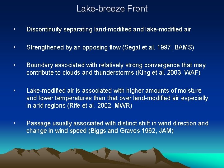 A Case Study of a Strong Lakebreeze Front