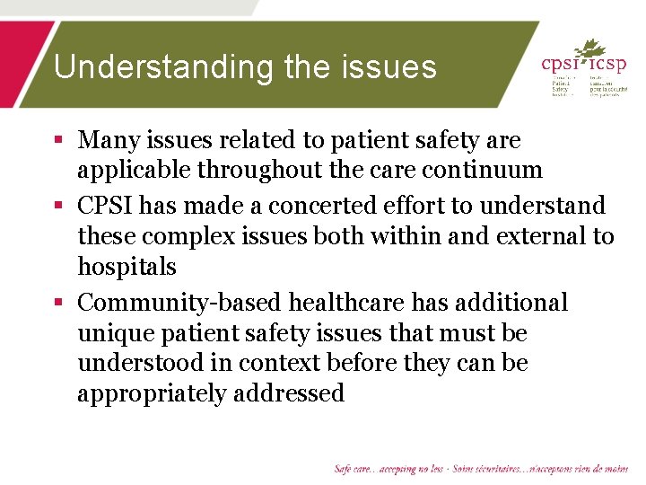 Patient Safety in Emergency Medical Services Ontario Base