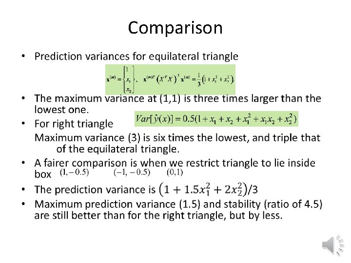 Sampling plans for linear regression Given a domain