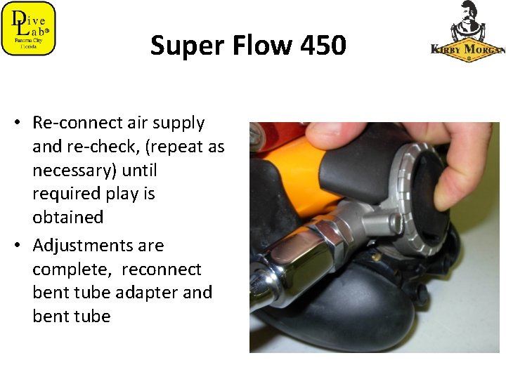 Super Flow 450 Regulator KIRBY MORGAN DIVE SYSTEMS