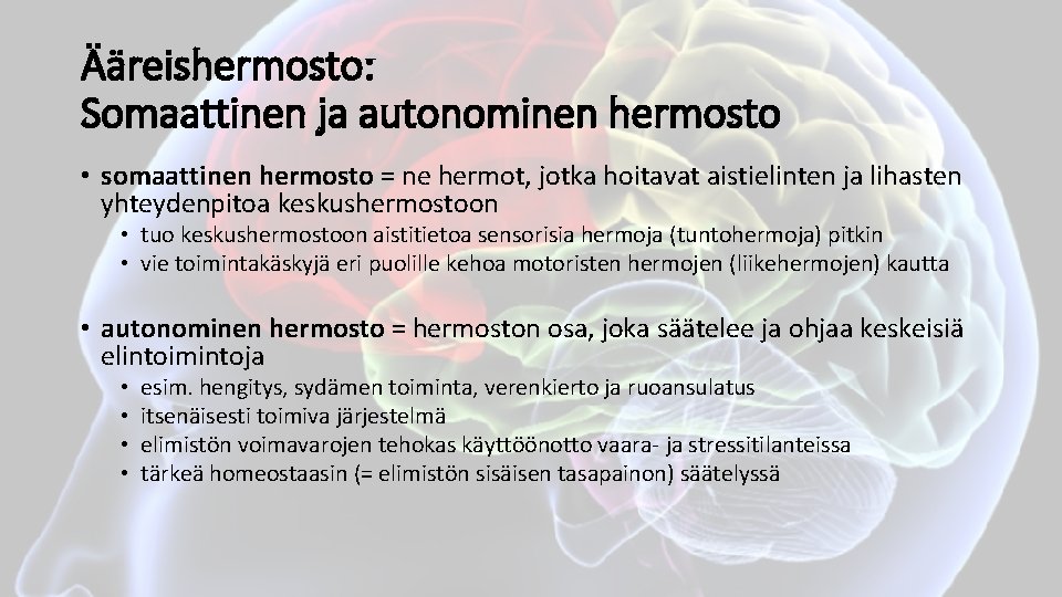 3 Hermoston rakenne ja toiminta s 32 37