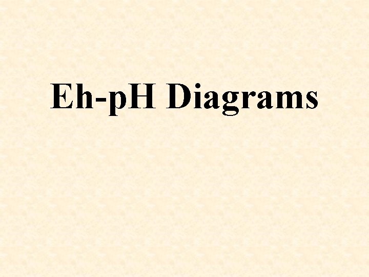 Ehp H Diagrams What Are These Things Again