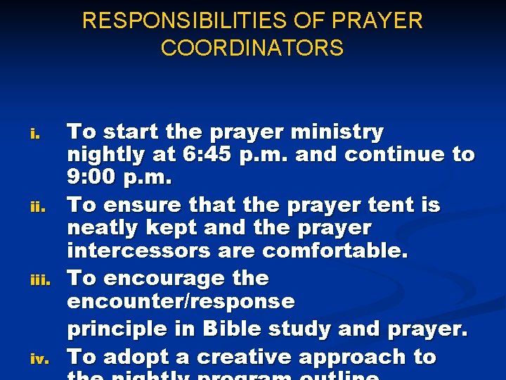 The Power of Prayer in Evangelism Samuel Telemaque