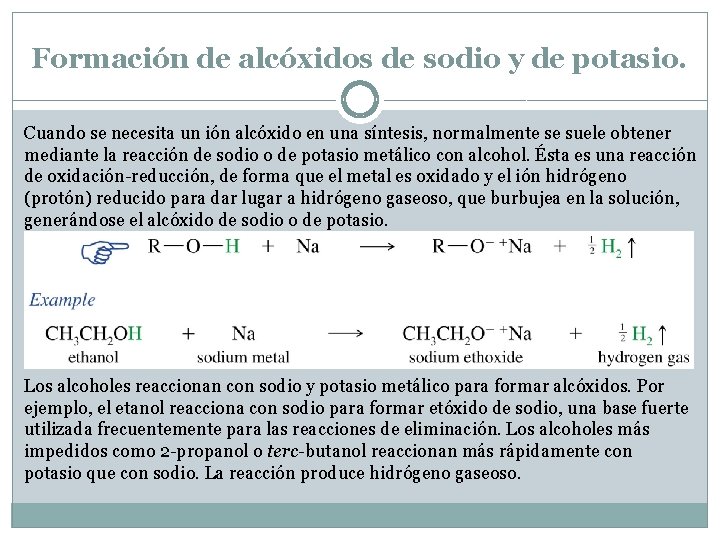 Estructura y sntesis de alcoholes DR CARLOS ANTONIO