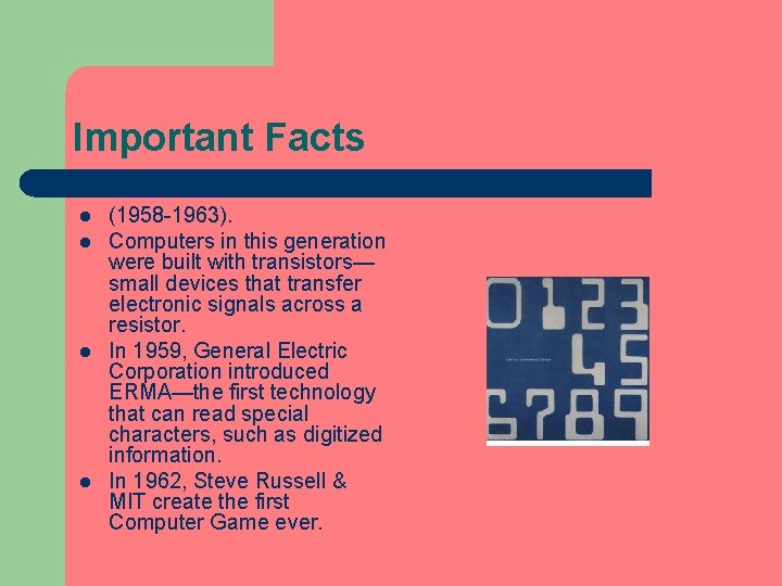 The Evolution of Computers By Daniel ORourke First