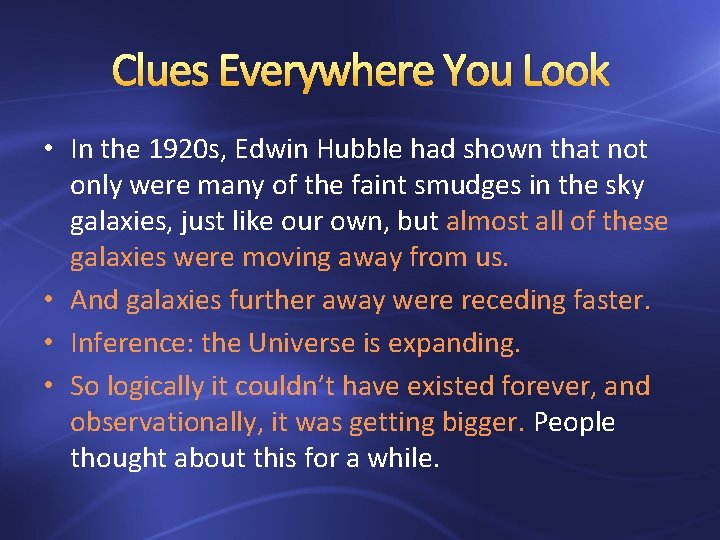 Big Bang Cosmology George Gamow Ralph Alpher Fred