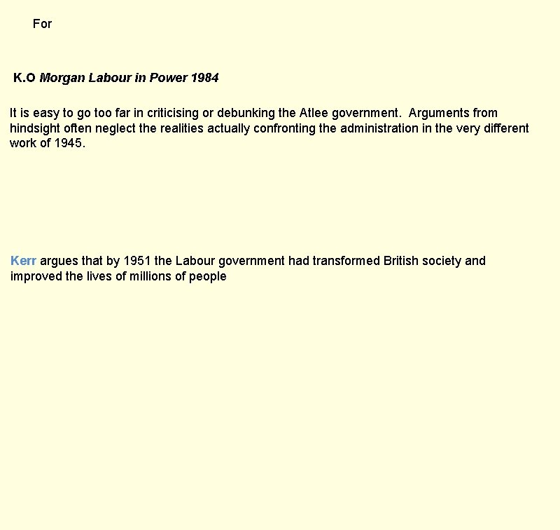 Higher History British Unit Issue 4 Labour Reforms