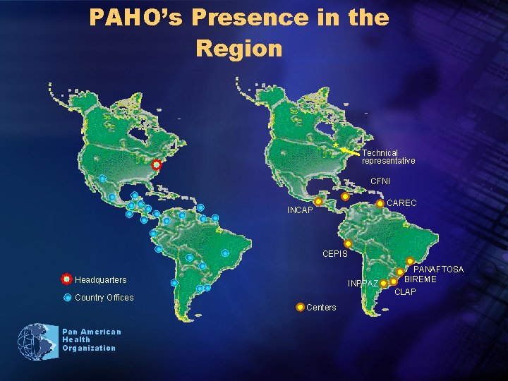Role Of PAHO in Disaster Reduction Emergency Preparedness