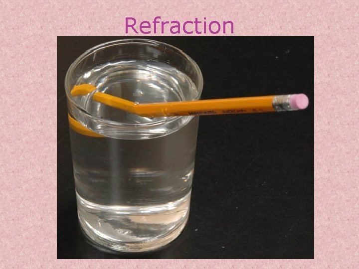 Reflection and Refraction Physics Mrs Coyle Reflection When