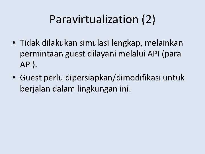 VIRTUALISASI Tujuan mengetahui dan memahami definisi sejarah jenisjenis