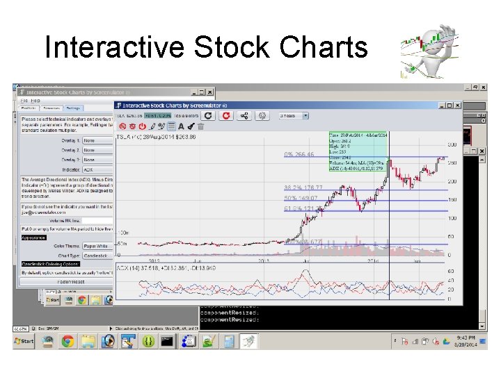 A no nonsense chart pattern detection screener for