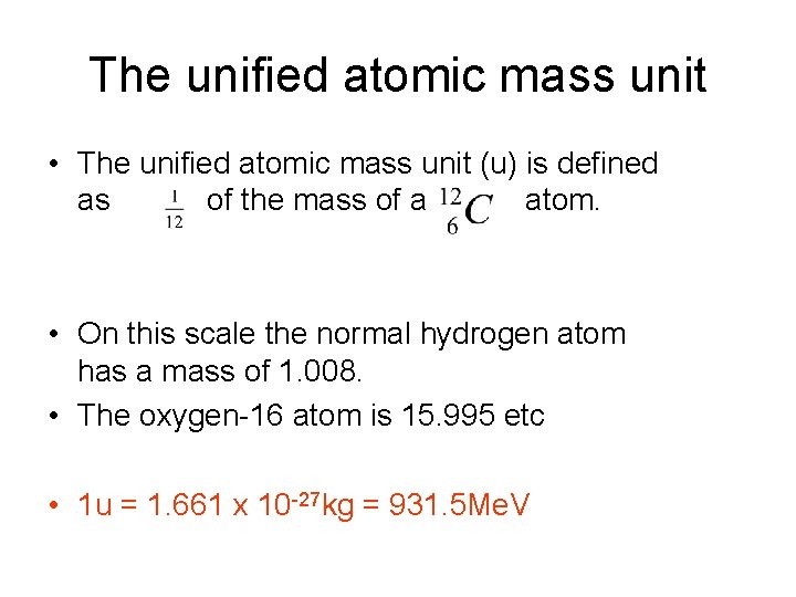 Mass and Energy Emc 2 and all that