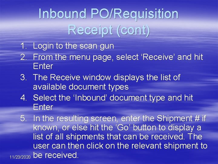 Symbol Mobile Terminal Scan gun MC 9090 G