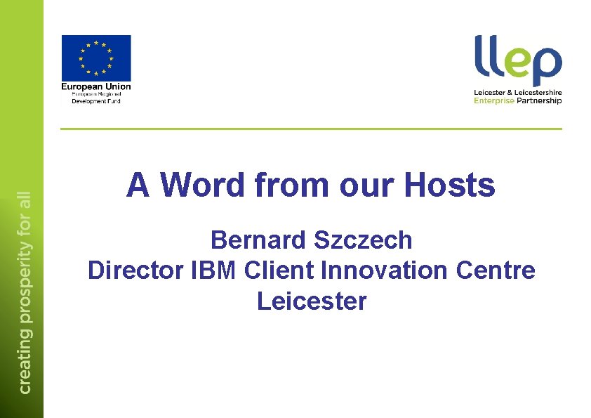 PA 2 ICT Launch Event At IBM Client