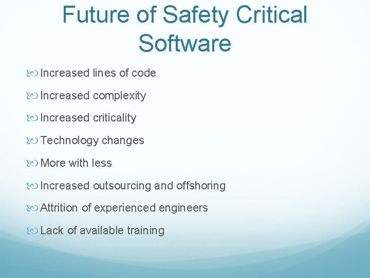RTCA DO178 C Software Considerations in Airborne Systems