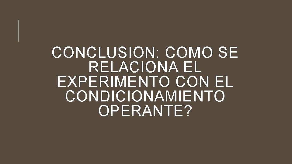LAS PALOMAS DE SKINNER CONDICIONAMIENTO OPERANTE Mara Paula