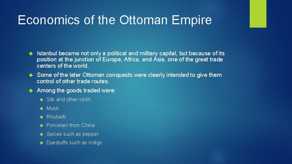 The Ottoman Empire THE RISE AND FALL Ottoman