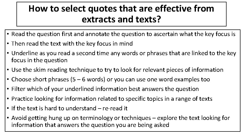How to select quotes that are effective from