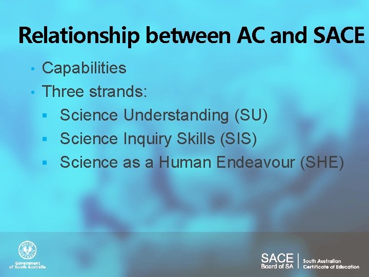 Integration of Australian Curriculum Stage 2 Science Implementation