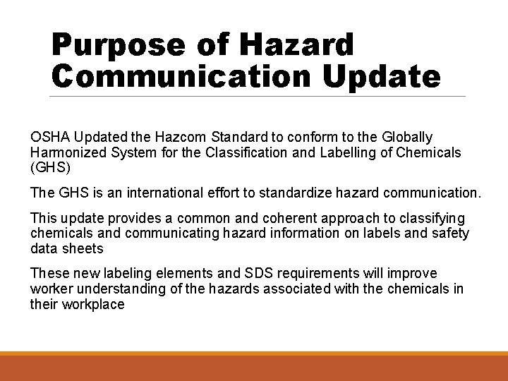 Haz Com 2012 Employee Training Prepared by the