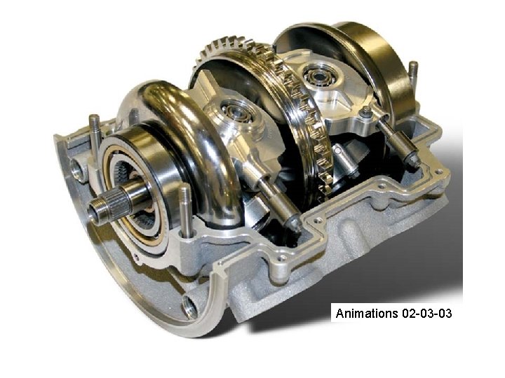 Chapitre VIII Transmission de puissance I LES REDUCTEURS