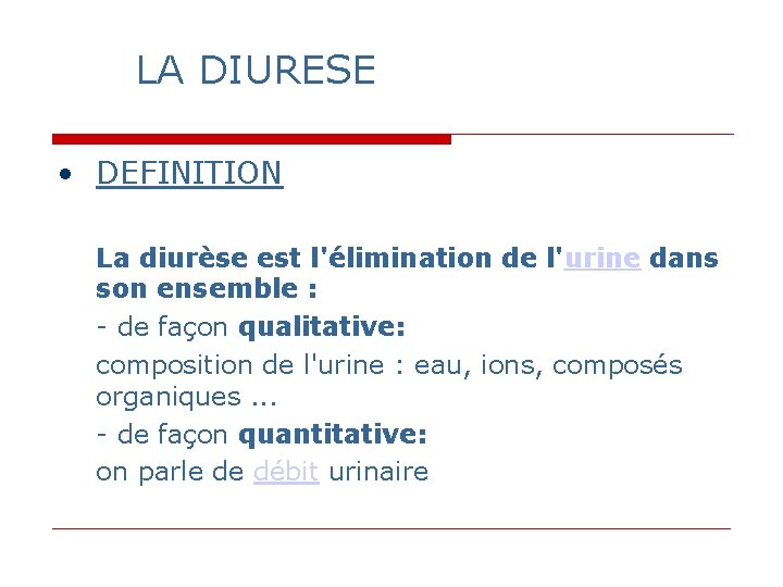 MODULE TRANSVERSAL SOINS INFIRMIERS N 2 LES PARAMETRES