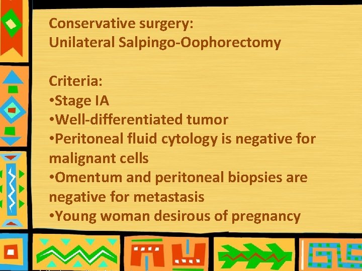Role of primary Surgery in Survival of Patients