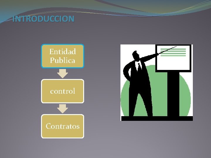 INTERVENTORIA INTRODUCCION Entidad Publica control Contratos Que es