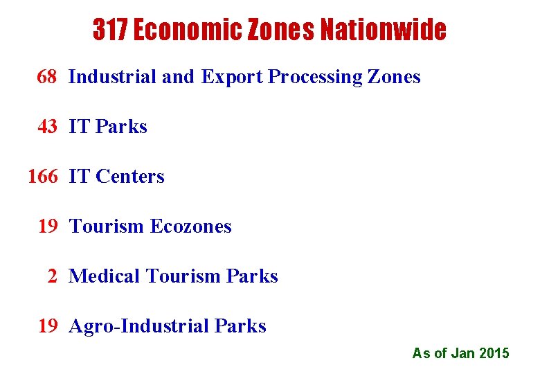 OPPORTUNITIES FOR TAIWANESE INVESTORS IN PHILIPPINE ECONOMIC ZONES
