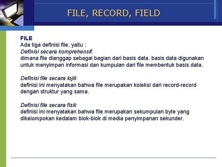 Gambaran Umum Sistem Pengarsipan dan Akses Oleh Imam