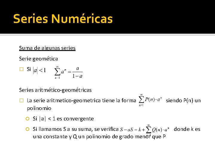 TEMA 3 SUCESIONES Y SERIES INDICE Objetivos Sucesiones