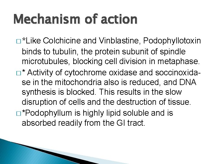 Isolation of Podophyllotoxin from Podophyllum emodi Lab 1