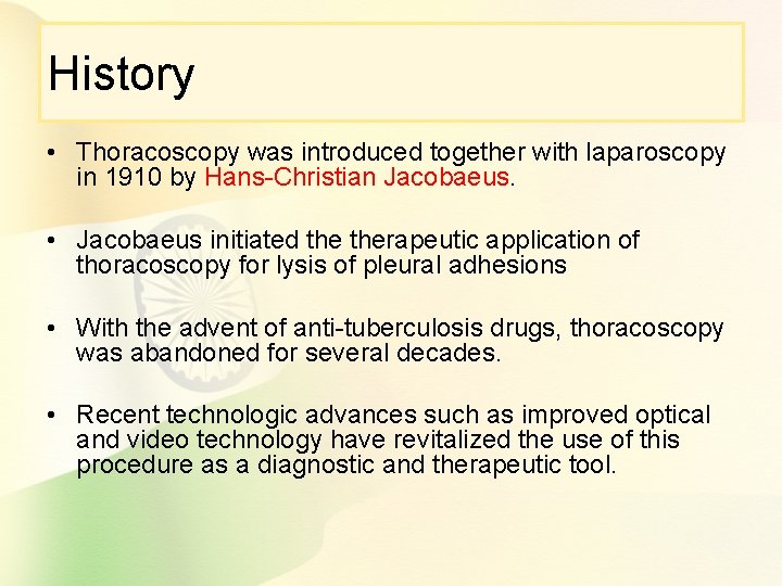ANAESTHESIA FOR THORACOSCOPY VATS BAL MEDIASTINOSCOPY AND ESOPHAGOSCOPY