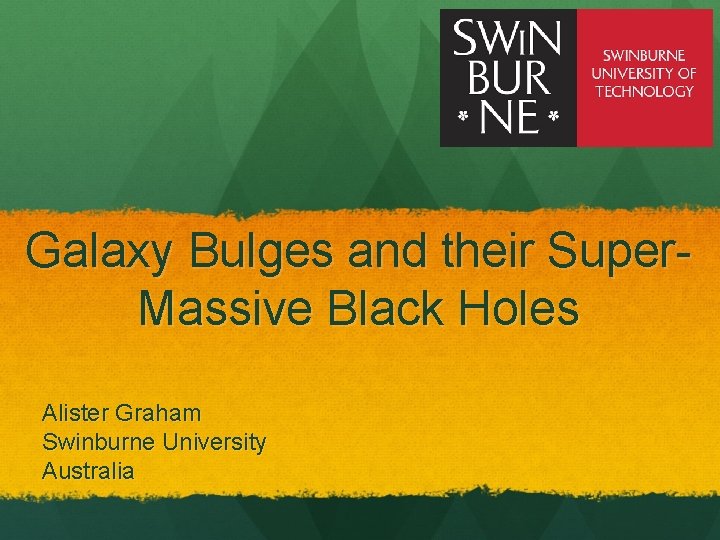 Galaxy Bulges and their Super Massive Black Holes