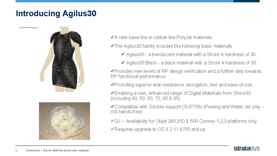 Agilus 30 Technical Training LIOR ELGALI Design Verification