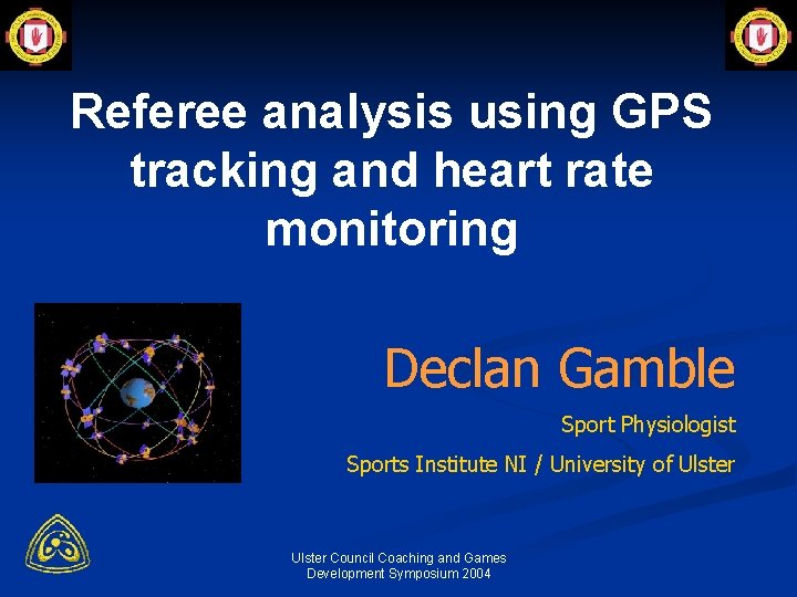 Referee analysis using GPS tracking and heart rate