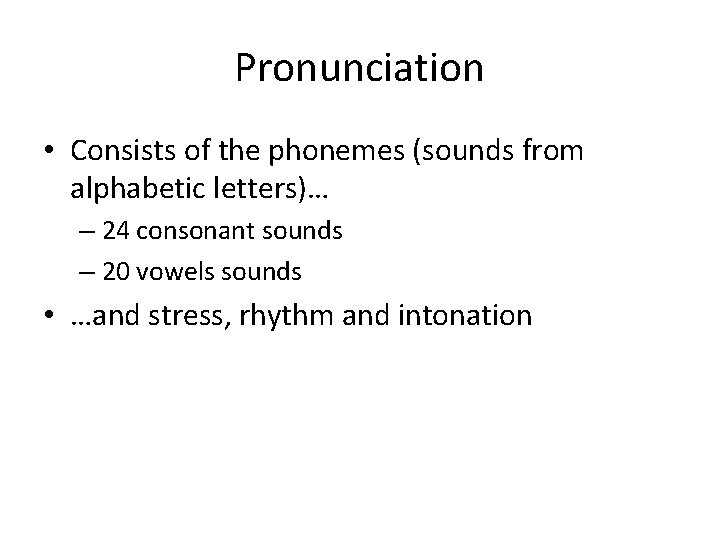 EMI oneday course English Pronunciation Basics for Cantonese