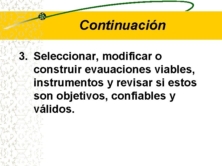 MODELO DE EVALUACIN CURRICULAR DE TYLER Modelos de