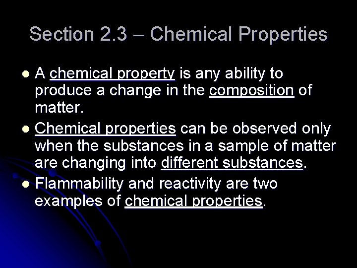 Chapter 2 Properties of Matter Jennie L Borders