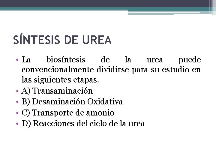 BIOQUIMICA DE LAS PROTEINAS CONCEPTOS INICIALES Bioqumica Concepto