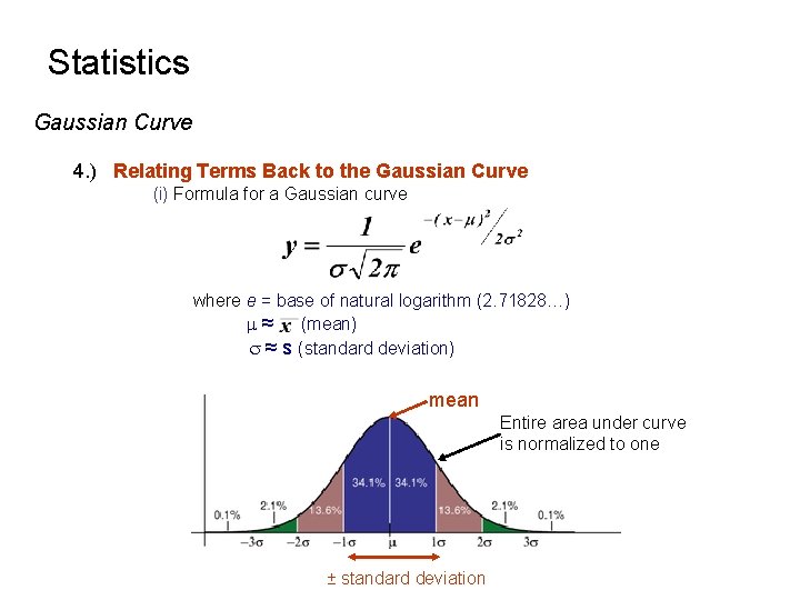 Statistics Introduction 1 All measurements contain random error
