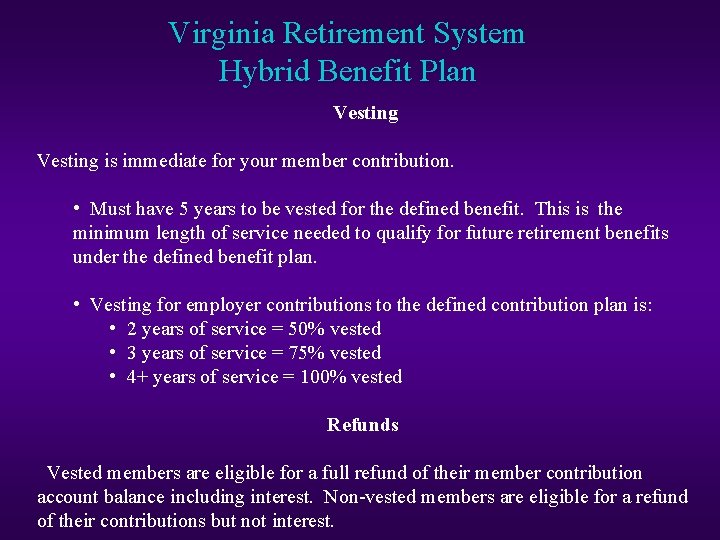 New Employee Benefits Orientation Part I Leave Holidays